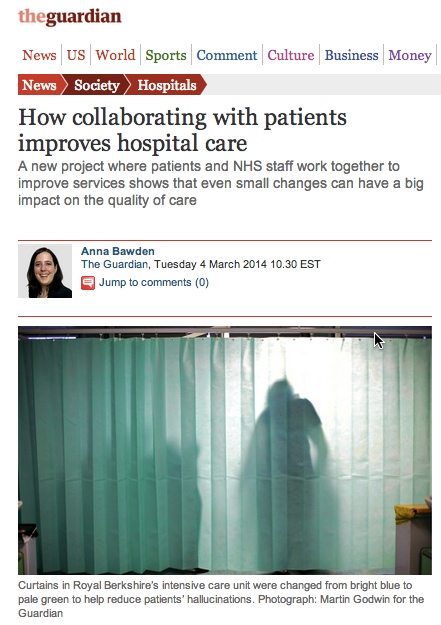 "How collaborating with patients improves hospital care": Guardian ...
